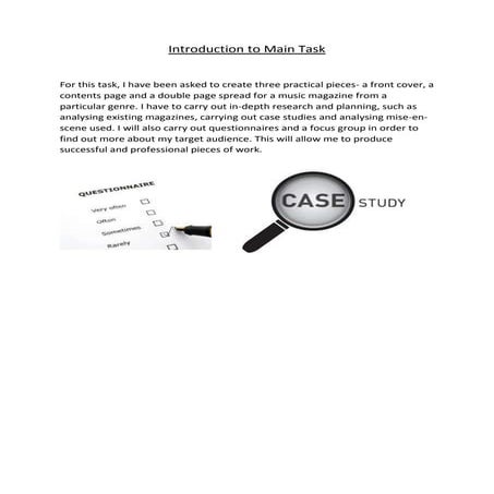 Introduction to main task | DOCX