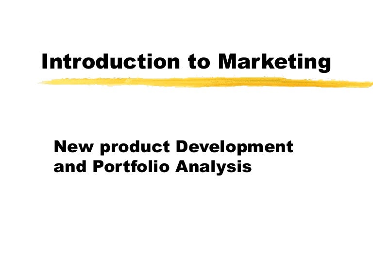 Introduction To Marketing