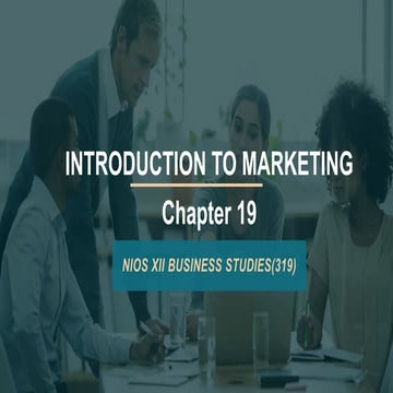 Introduction to marketing | PPTX