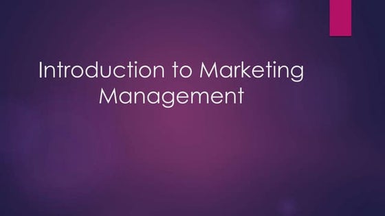 Digital Marketing Introduction and conclusion | PPT