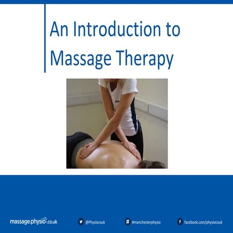 Introduction to Massage Therapy | PPTX