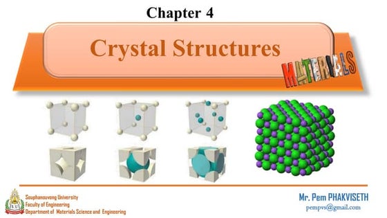 Crystallographic planes and directions | PPT