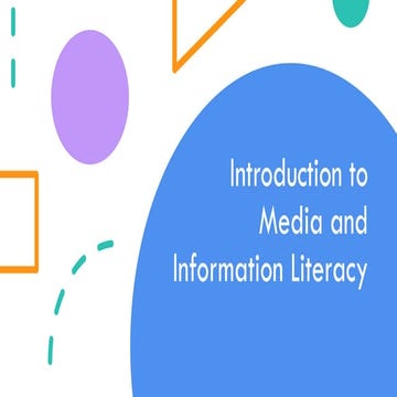 COMMUNICATION IS INFLUENCED BY MEDIA AND INFORMATION | PPTX