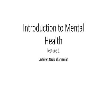 Introduction to Mental Health.pptx