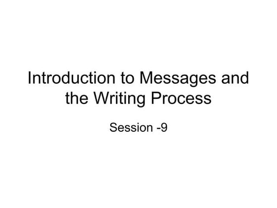 3 x3 writing process | PPTX