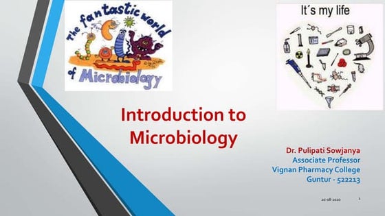 1. Introduction to Microbiology & Parasitology lecture | PPTX | Biological Sciences | Science