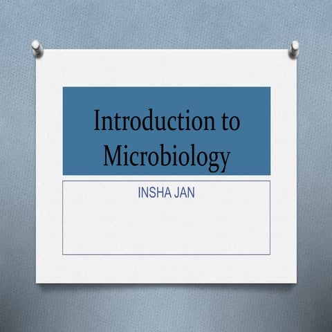 Microbiology ppt | PPTX