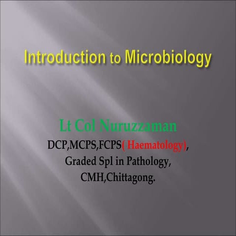 Introduction to microbiology.ppt
