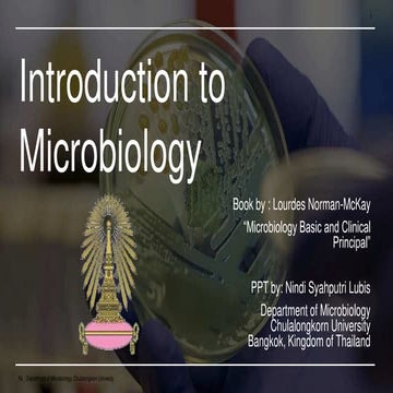 Introduction _to _Microbiology and it’s history | PDF