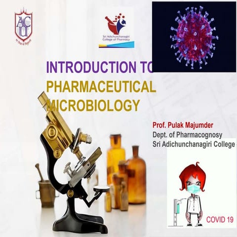 Introduction to microbiology f | PPTX