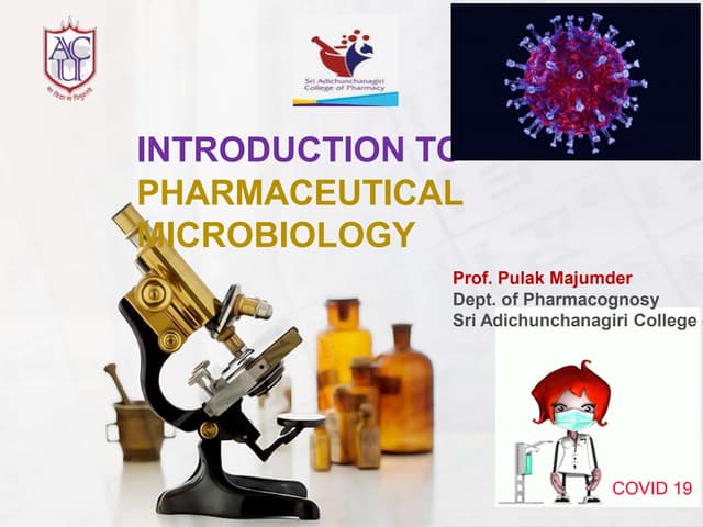 Introduction to microbiology | PPTX | Infectious Diseases | Diseases and Conditions
