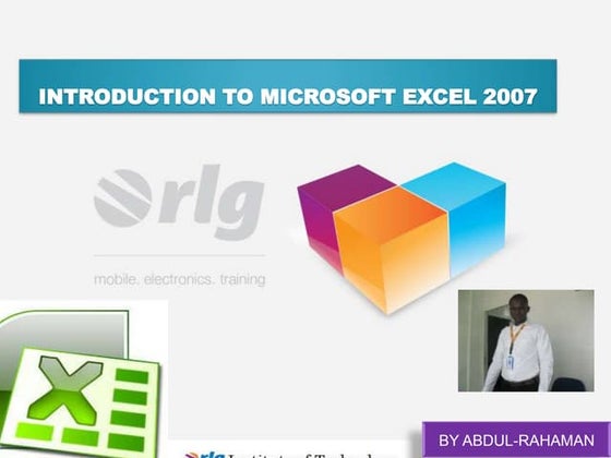 Excel for beginners class 3 | PPT
