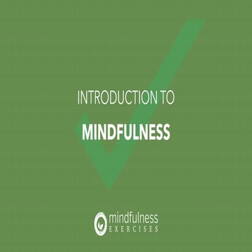 Introduction to Mindfulness | PDF