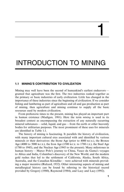 What is a Stope In Mining: Uncovering the Hidden Treasures of Ore Deposits | PDF