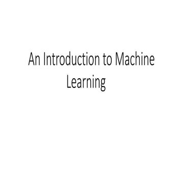 Introduction To Mlpdf Supervised Learning Unsupervised Ppt