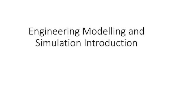 1b MS Overview in modeling simulation.ppt