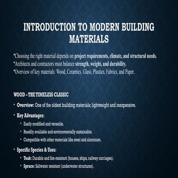 Introduction to Modern Building Materials.pptx