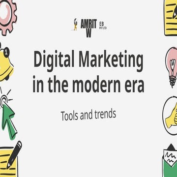 Digital marketing in the modern era infographic | PDF