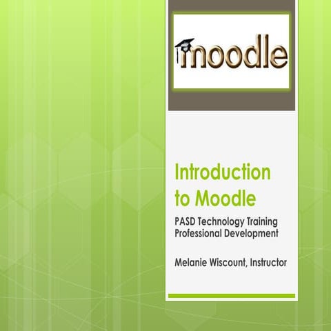 Introduction to moodle | PPT