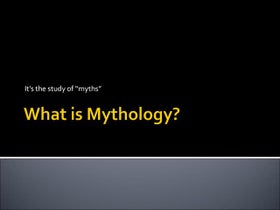 Greek Mythology | PPT