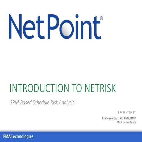 Introduction to NetRisk | PPTX