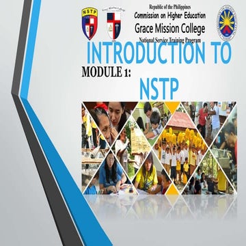 NSTP 1 Civic Welfare Training Service Module | PDF