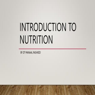 Grade 7 chapter1 lesson1 - nutrition | PPTX