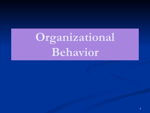 Case Studies of Management and Organizational Behaviour | DOCX