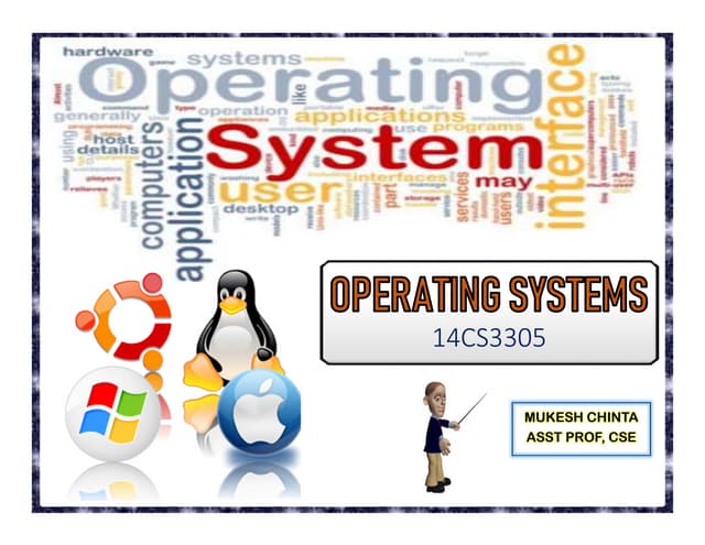 Introduction To Operating Systems Ppt 4816