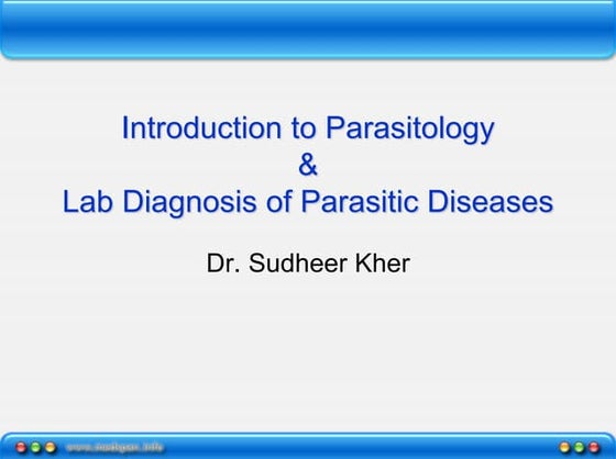 PARASITIC WORMS (HELMINTHS) | PPT