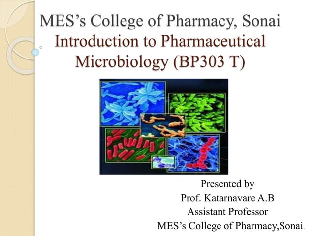 Introduction to microbiology | PPTX | Infectious Diseases | Diseases and Conditions