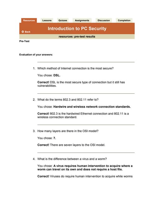 IT Essentials (Version 7.0) - ITE Chapter 13 Exam Answers | PDF | IT ...
