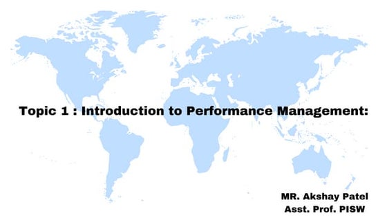 Performance management ppt | PPT