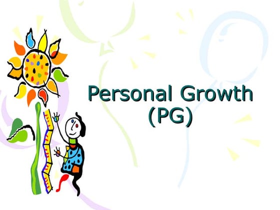 Personal Leadership Growth Project Presentation | PPT