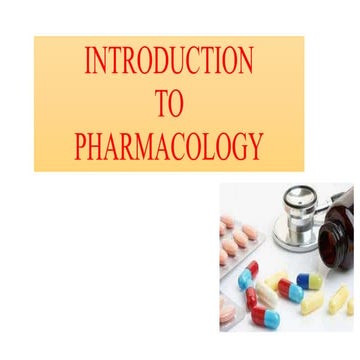 INTRODUCTION TO PHARMACOLOGY.pptx