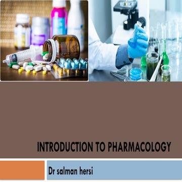 Introduction to pharmacology and pharmacy.pptx