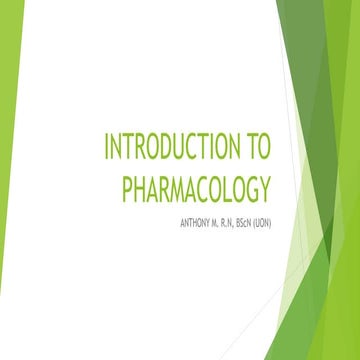 nursunf INTRODUCTION TO PHARMACOLOGY 1.pptx