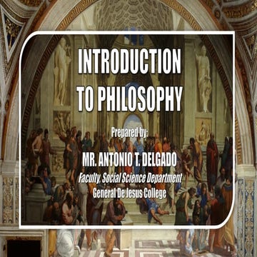 Introduction to Philosophy | PDF