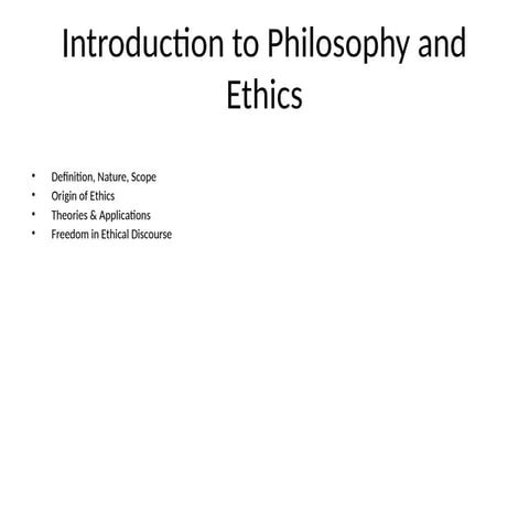 Foundations of the principles of business ethics | PPTX
