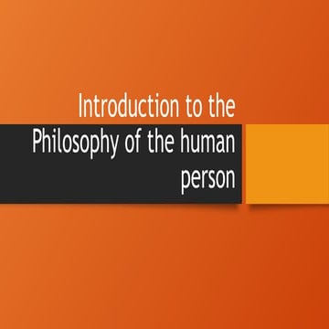 Introduction to Philosophy of the human person.pptx