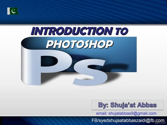 Introduction To Photoshop | PPT