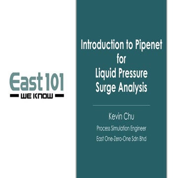 Introduction to Pipenet for Liquid Pressure Surge Analysis.pdf