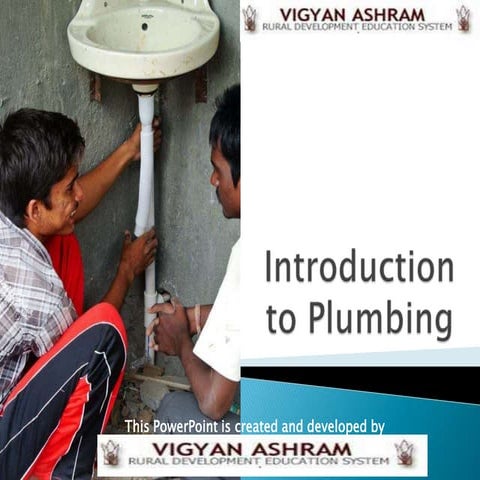 Introduction to plumbing part 1 | PPSX