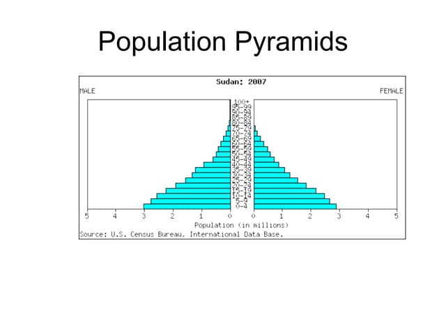 DTM and Population Pyramids | PPTX