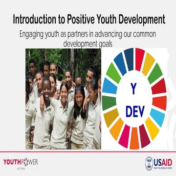 Introduction to Positive Youth Development | PDF