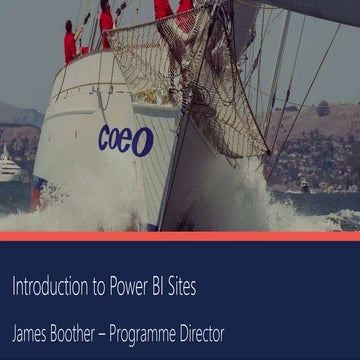 Introduction to power bi sites | PPT