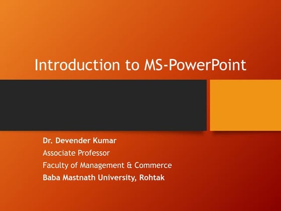 Microsoft PowerPoint 2019 - New Features | PDF | Computer Software and ...
