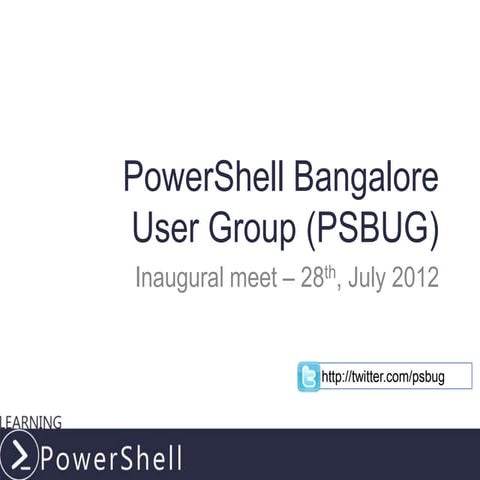 Introduction To Powershell And Getting Started Ppt 4371