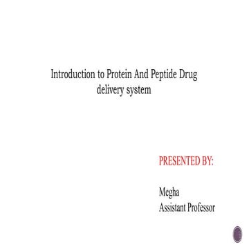 Introduction to protein and peptide delivery.pptx