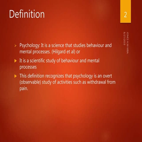 Approaches to Psychology .pptx